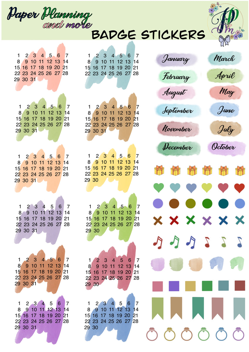 Stickers – Paper planning and more