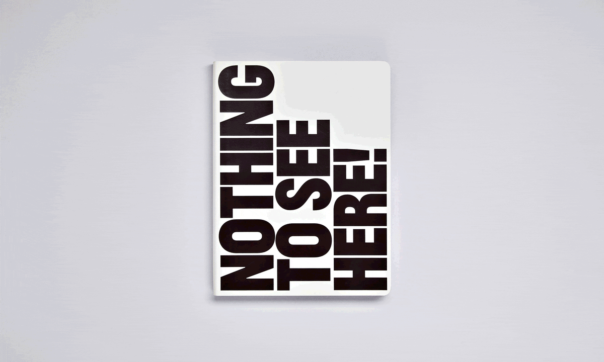 Nuuna Notebook Graphic Thermo L Nothing to See Here – Paper planning ...