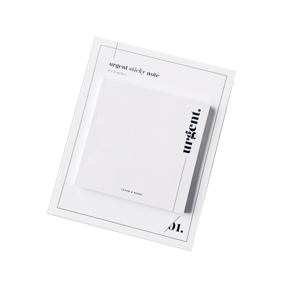 URGENT STICKY NOTES – Paper planning and more