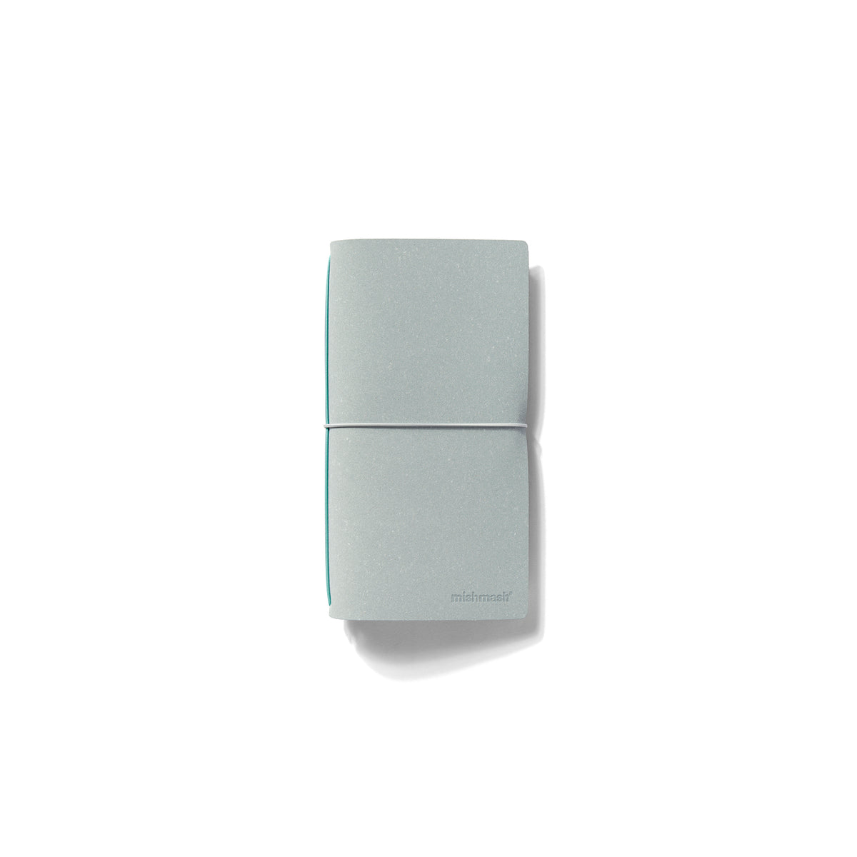 Log Cover Sky Grey Leather Cover – Paper planning and more