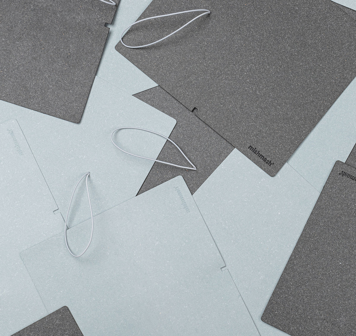 Log Cover Sky Grey Leather Cover – Paper planning and more