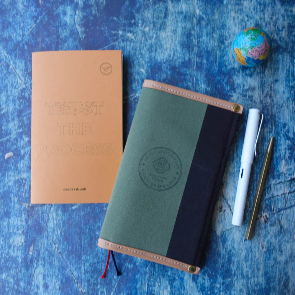 [BK Notebook] Trust the Process // Field Note Size – Paper planning and ...